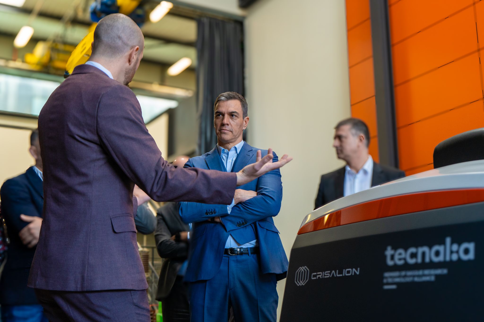 Crisalion attracts the attention of PM Pedro Sánchez on his visit to ...