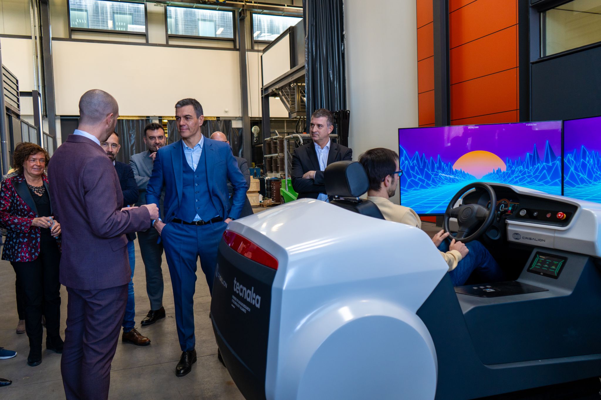 Crisalion attracts the attention of PM Pedro Sánchez on his visit to ...